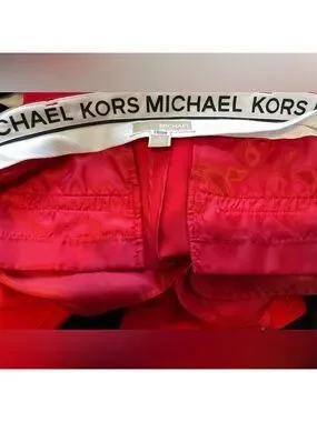 Michael Kors | Pants & Jumpsuits | Michael Kors Crepe Red Slim Pants 4 ...